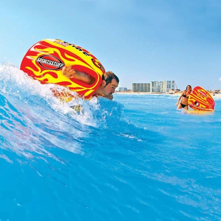 Sumo Tube: A Wearable Inflatable Tube - Body Surf And Ride Waves