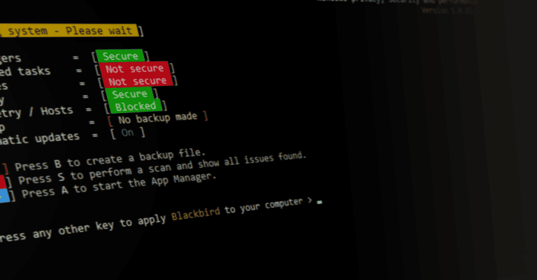 An Interview With The Dev Of Blackbird: The Windows Privacy And ...