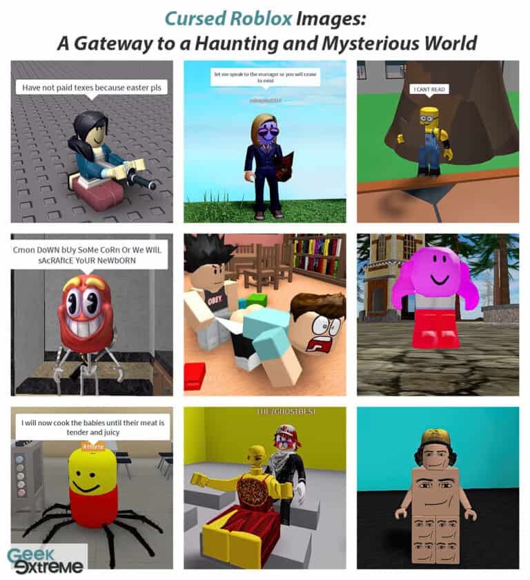 43 Cursed Roblox Images That Will Haunt Your Dreams