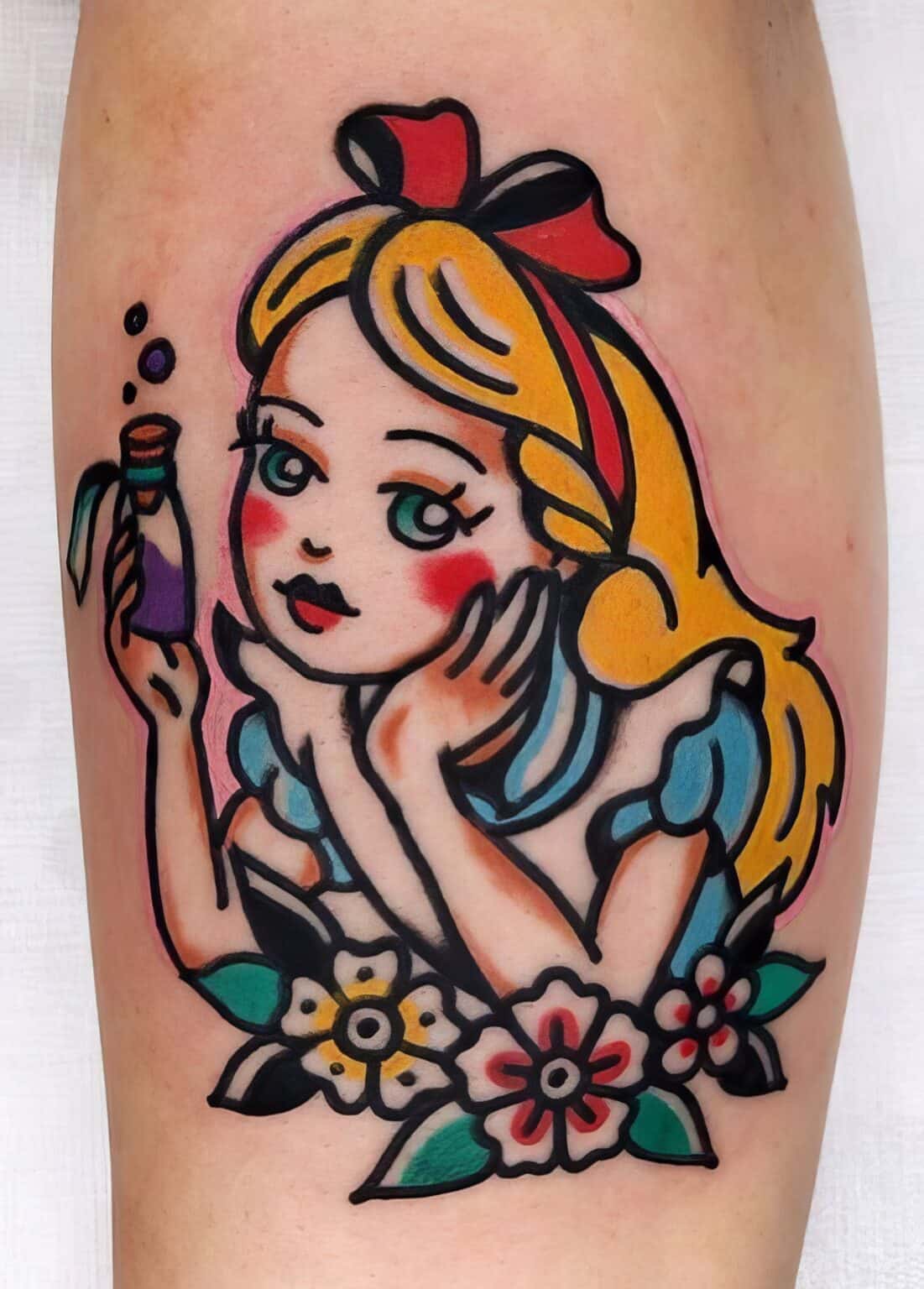 173 Unique Alice In Wonderland Tattoo Ideas To Inspire Your Next Ink ...