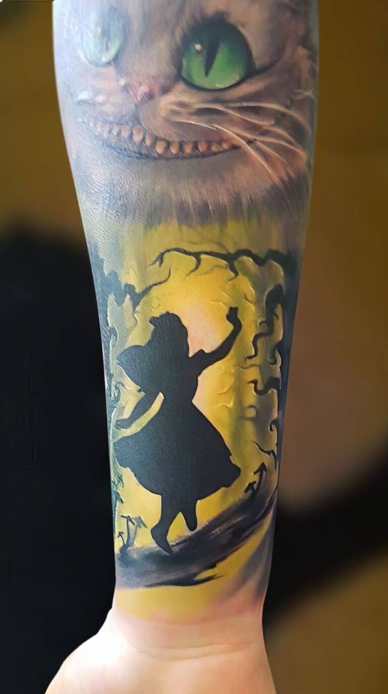 173 Unique Alice In Wonderland Tattoo Ideas To Inspire Your Next Ink ...