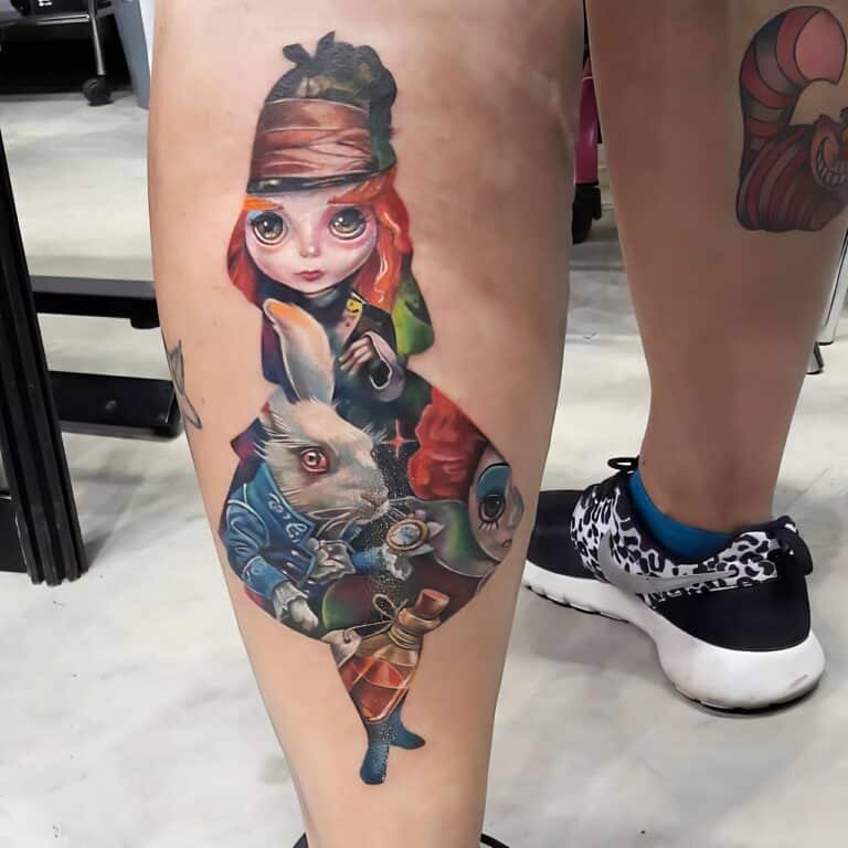 173 Unique Alice In Wonderland Tattoo Ideas To Inspire Your Next Ink ...