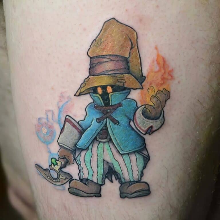 190 Stunning Final Fantasy Tattoos For Fans Of The Game Series