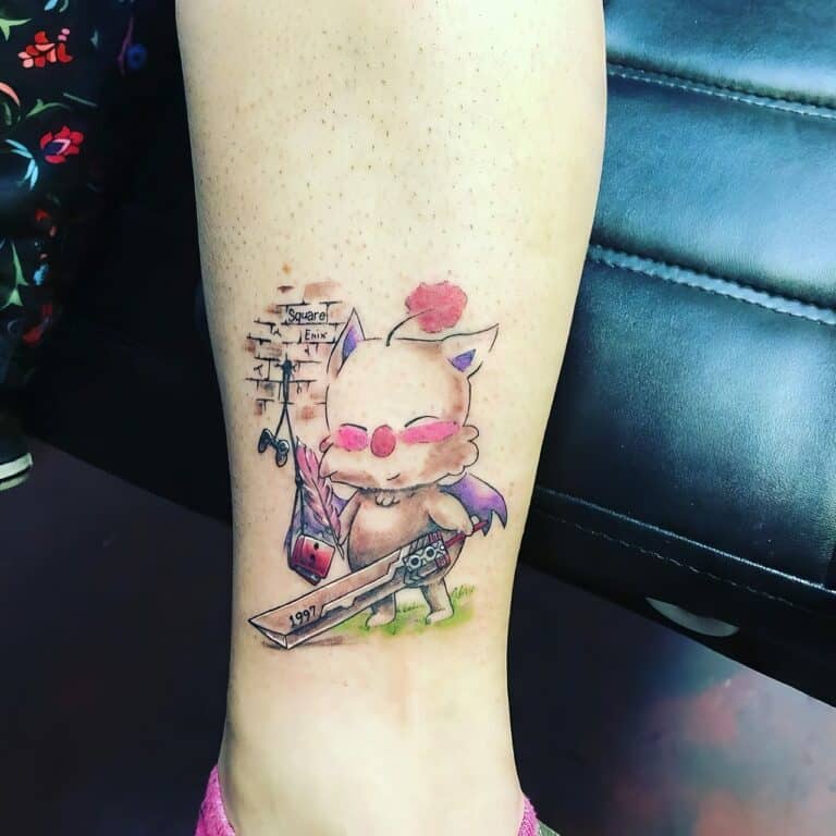 190 Stunning Final Fantasy Tattoos For Fans Of The Game Series