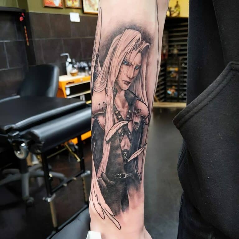190 Stunning Final Fantasy Tattoos For Fans Of The Game Series