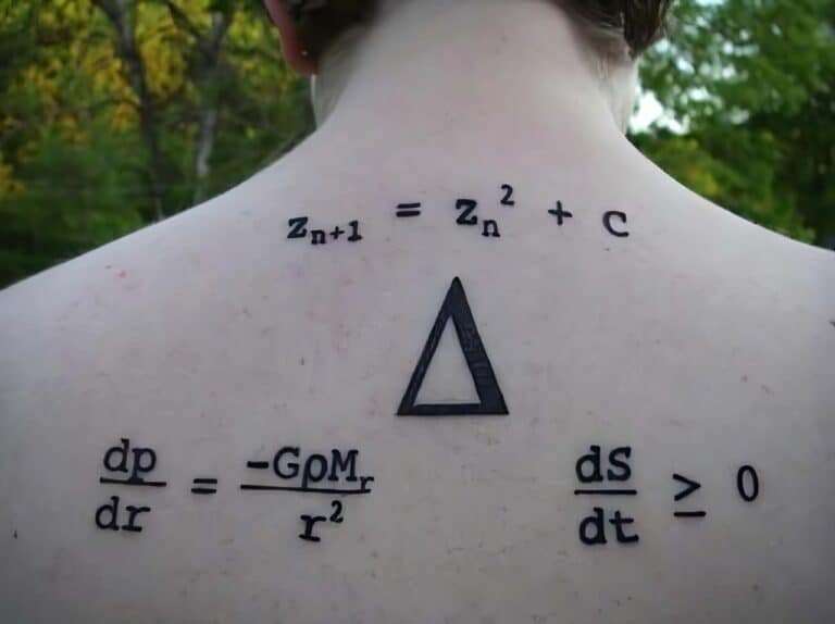 54 Creative Math Tattoos For Number Enthusiasts