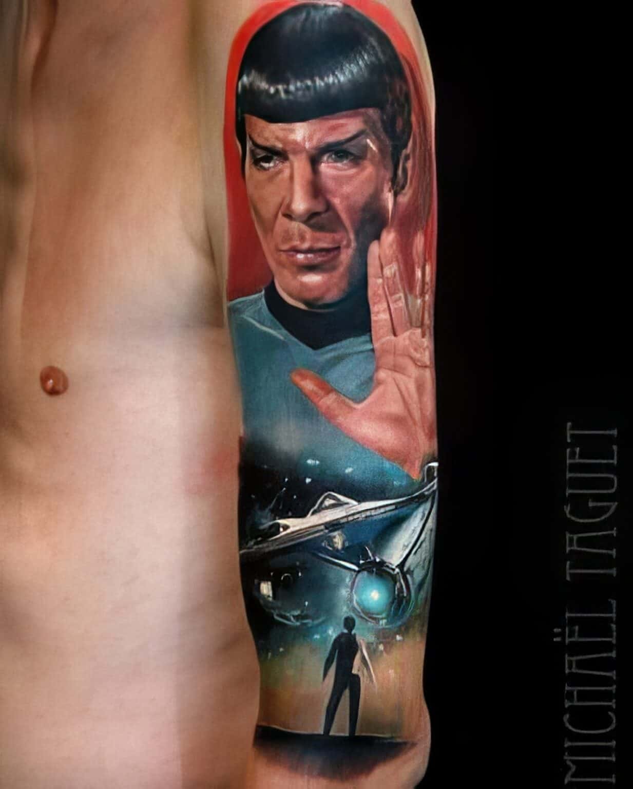 62 Best Star Trek Tattoo Ideas: From Minimalistic Warbirds To The ...