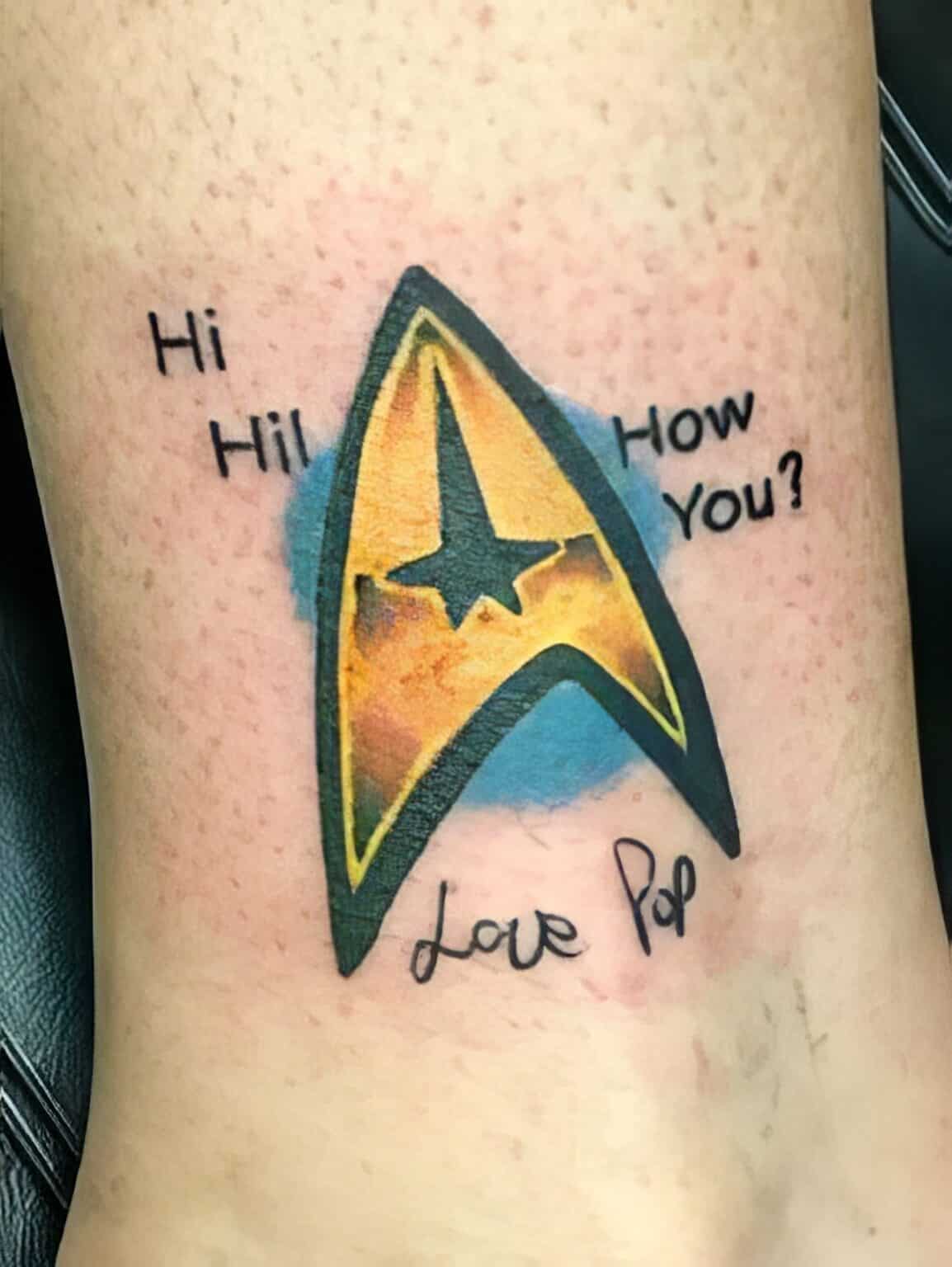 62 Best Star Trek Tattoo Ideas: From Minimalistic Warbirds To The ...