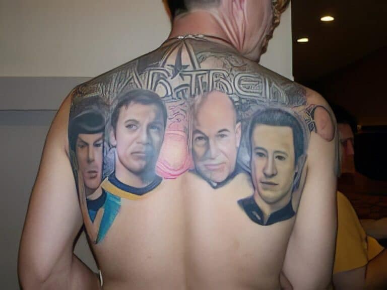 62 Best Star Trek Tattoo Ideas: From Minimalistic Warbirds To The ...