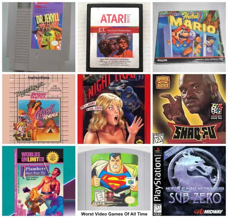 Worst Video Games Of All Time: 50+ Epic Fails Ranked For Fun