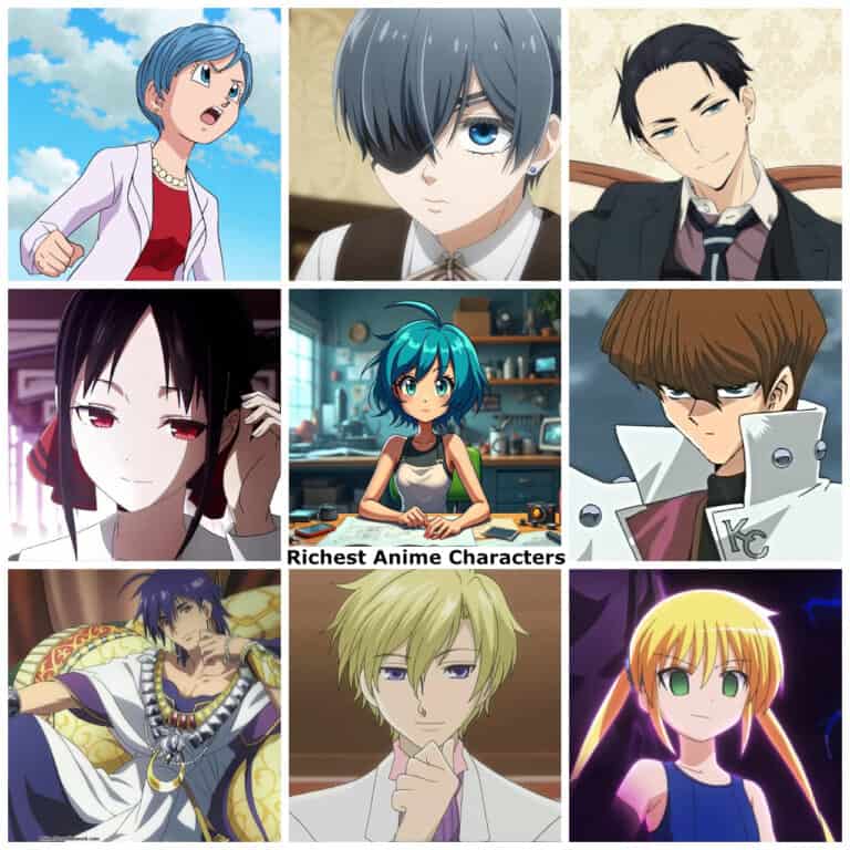 Top 8 Richest Anime Characters: From Tech Moguls To Royal Treasures