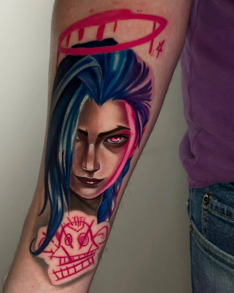 Netflix's Arcane Tattoos Decoded: From Sacred Runes To Modern Magic