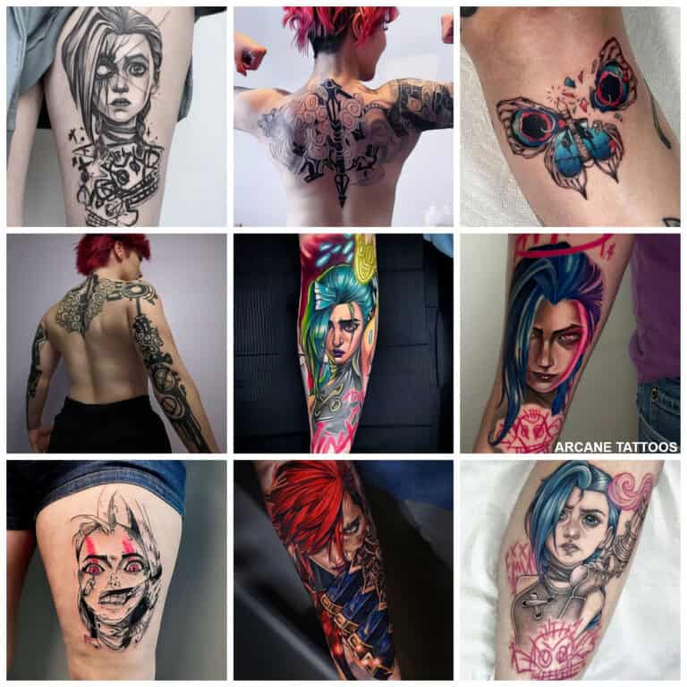 Netflix's Arcane Tattoos Decoded: From Sacred Runes To Modern Magic